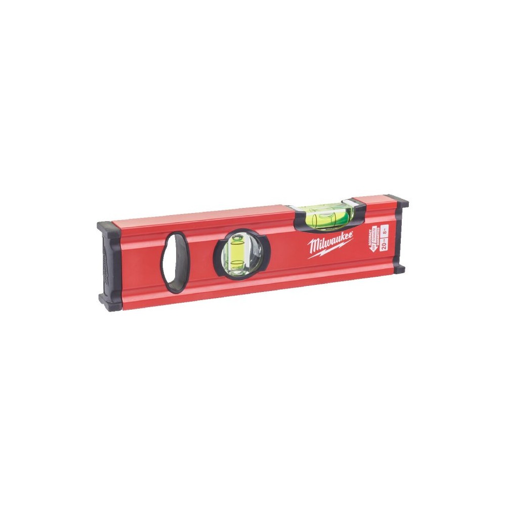 Milwaukee 20cm Slim Series Spirit Level 4932478897 Magnetic